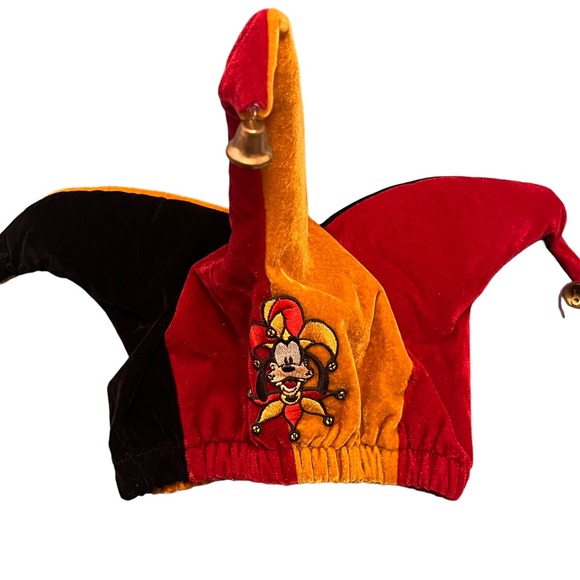Disney | Accessories | Vintage Disney Goofy Court Jester Fool Hat ...
